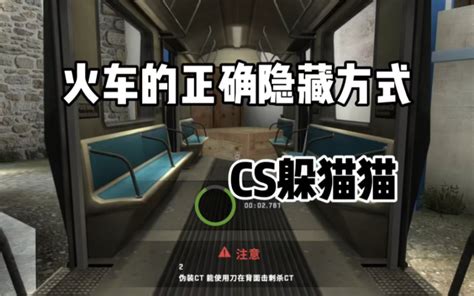 Csgo躲猫猫：火车的正确隐藏方式 禹辰ovo 禹辰ovo 哔哩哔哩视频