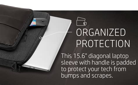 Hp Lightweight 15 6 Laptop Sleeve 1g6d6aa