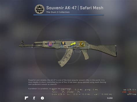 [pc] Souvenir Ak 47 Safari Mesh Katowice 2014 R Globaloffensivetrade