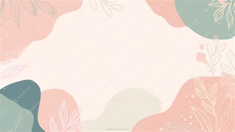Classy Pink Background With Soft Pastel Gradient For Ppt Slides