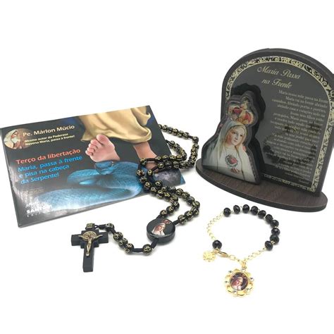 Kit Libertação Maria Passa Na Frente E Pisa Na Cabeça Da Serpente
