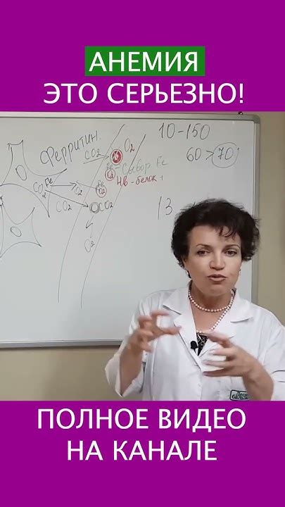 Как распознать АНЕМИЮ Врач раскрывает ключевые симптомы Анемии