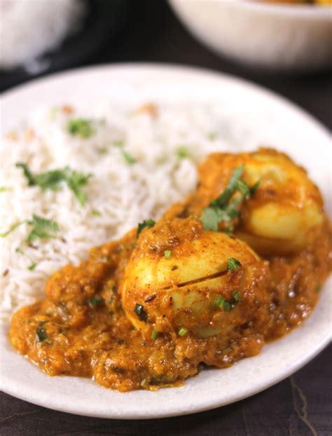 Egg Curry Recipe Dhaba Style Anda Curry Cook With Kushi