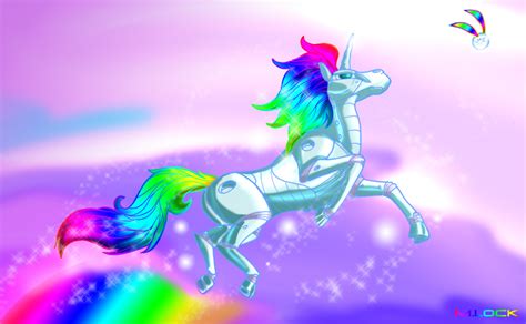 Robot Unicorn Attack By Mlock On Deviantart