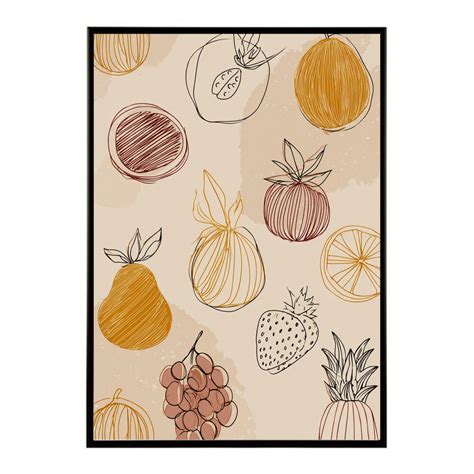 【楽天市場】フルーツ 果物 アート 手書き イラスト 絵師 イラストレーター 野菜 ポップ ポスター 用紙とサイズが選べる インテリア おしゃれ プリントポスター フォト イラスト お洒落