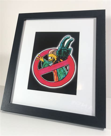 Simpsons Treehouse Of Horror Printposter Multiple Etsy