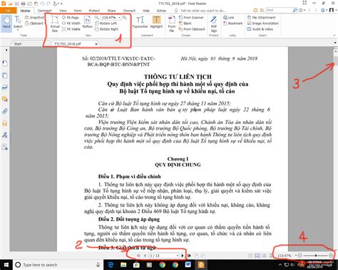 Sử dụng FOXIT READER đọc file PDF