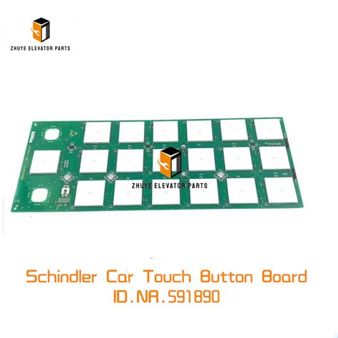 Schindler 3300 Car Touch Button Board Id Nr 591890
