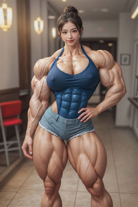 Ai Female Muscle By Hitman 47 On Deviantart
