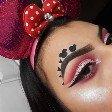Minnie Mouse Inspired Makeup