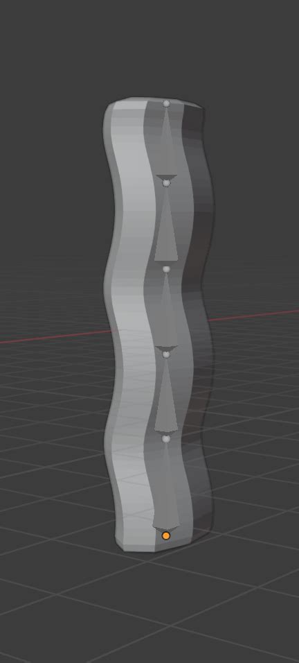 How To Put Bones Into A Mesh With A Wave Modifier Animation And Rigging Blender Artists