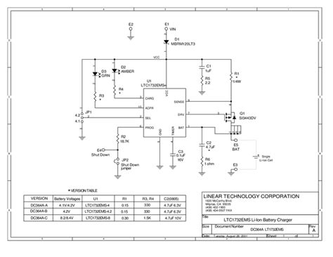Dc364a B Evaluation Board Analog Devices