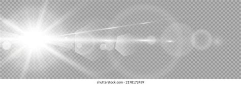 벡터 투명 햇빛 특수 렌즈 플레어 스톡 벡터로열티 프리 2178172459 Shutterstock