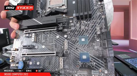 A Msi Mostra O Design De Dois Chipsets Da Placa Mãe Amd X670 Br Atsit