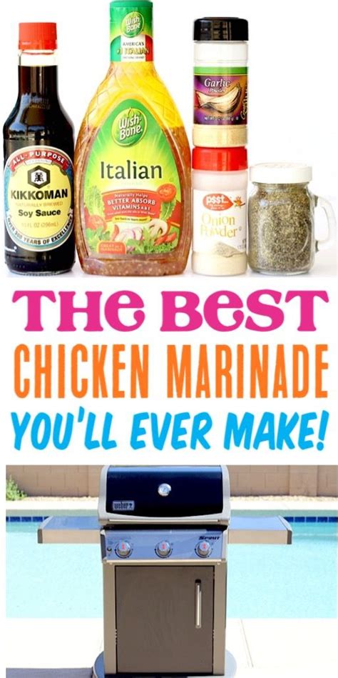 Italian Savory Chicken Marinade Recipe
