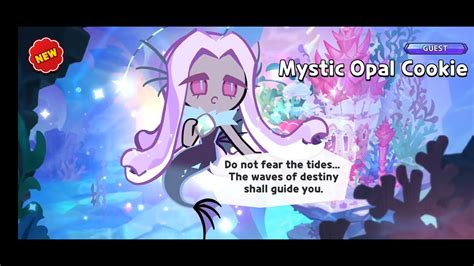 Gem Mermaid Mystic Opal Cookie Guest And Voices Cookie Run Kingdom
