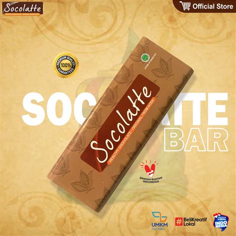 Jual Socolatte Aceh Coklat Batang Bar 70g Shopee Indonesia