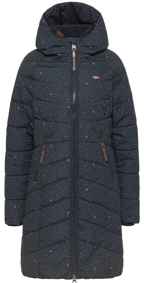 Foto Dámský kabát Ragwear Dizzie Coat Dots Navy M - Zbozi.cz