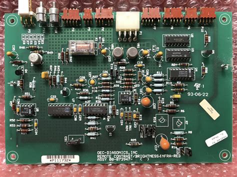 Remote Contrastbrightnessinfra Red Pcb 00 873947 01oec C Arms New Used And Rentals
