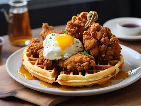 Lissa Belga On Instagram 🍗🧇 Chicken And Waffles 🍯 Bringing Together
