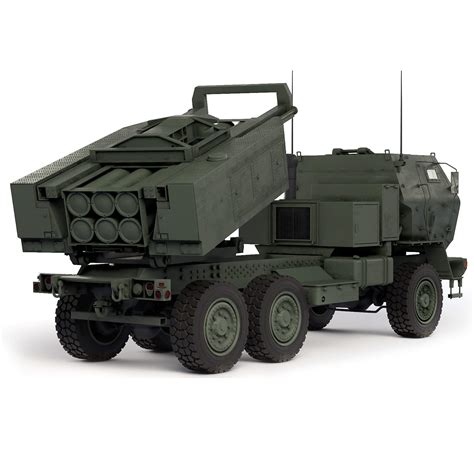 Mlrs M142 Himars 2006 3d Model By Podshyvalov