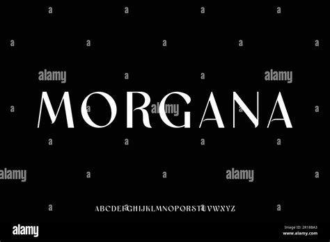 Elegant Decorative Display Font Vector Stock Vector Image And Art Alamy