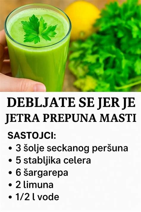 Jetra Je Prepuna Toksina I Vi Se Debljate Recept Koji Će Za Samo 72