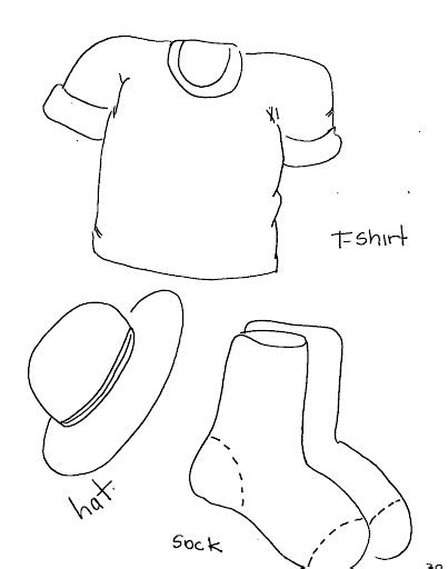 Sock Para Colorear Imagui