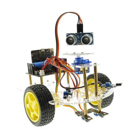Multi Function Robot Car Kits Ultrasonic Sensor Assembly Kit With