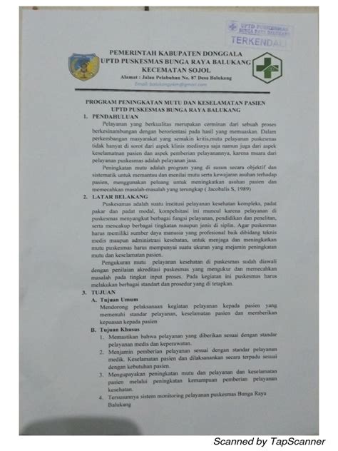511 A1 Program Peningkatan Mutu Yang Terintegrasi Dalam Ruk