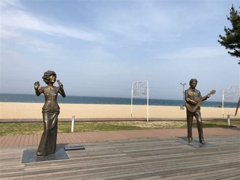 낙산 해수욕장바다 앞 카페 라메블루 만석닭강정 엑스포본점 네이버 블로그