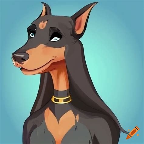 Anthro Doberman