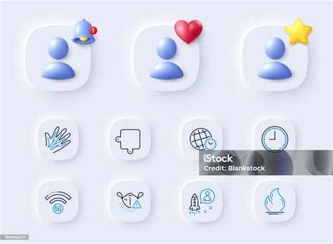 Startup Time Zone And Time Line Icons For Web App Printing Vector Stock