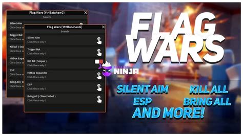Flag Wars Gui Aimbot Esp More Cheat 2023 Cheater Ninja