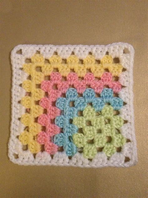 365 Granny Squares Project A Mitred Square