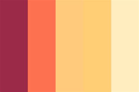 Warm Color Pallete