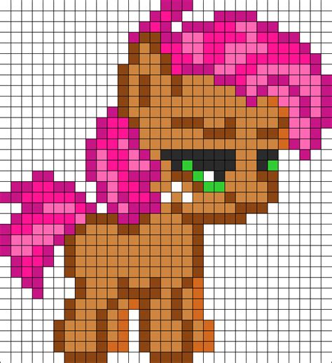 Mlp Babs Seed Perler Bead Pattern Bead Sprites Characters Fuse Bead Patterns