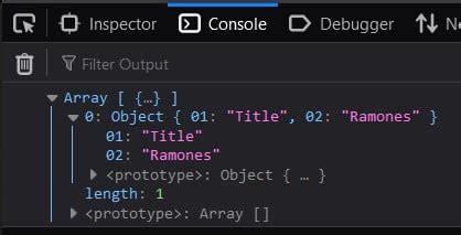JavaScript Push Object To Array Example Code