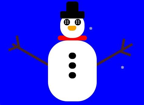div网页制作代码绘制雪花飘落雪人动画特效 100素材网