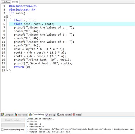 Hello Netizens On This Post I Am Going To Share Program In C To Solve