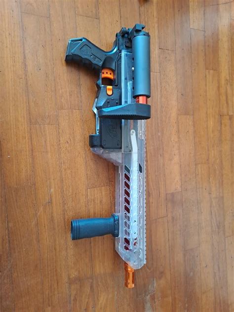 Nerf Retaliator Heavy Mod Hobbies And Toys Toys And Games On Carousell