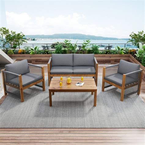 Phoebe Cat Gartenlounge Set Gartenmöbel Set 4 Tlg Sitzgruppe Für 4
