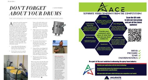 Check Out Akurate Dynamics In The Latest Summer Issue Of Spray Foam