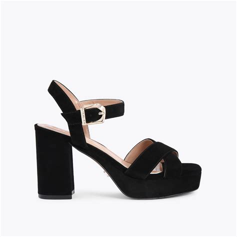 Serafina 90 Black Heels By Carvela