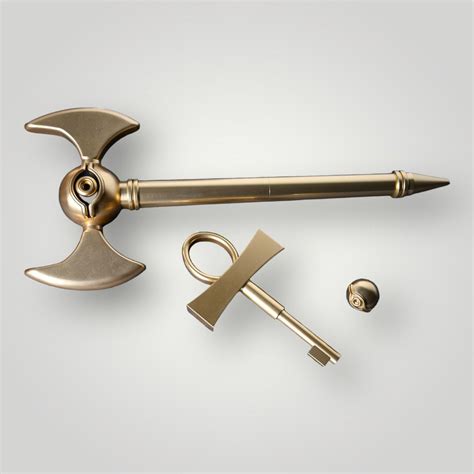 Metal And Full Size Millenium Items Eye And Key Etsy