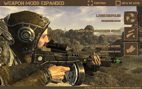 Fallout New Vegas Weapon Mods Textfasr