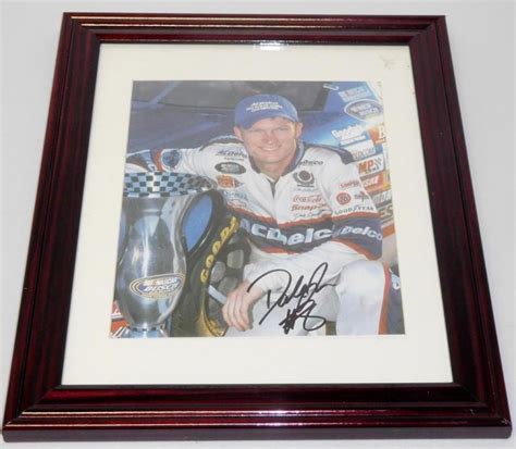Lot Autographed Dale Earnhardt Jr 1999 Ac Delco Busch Series