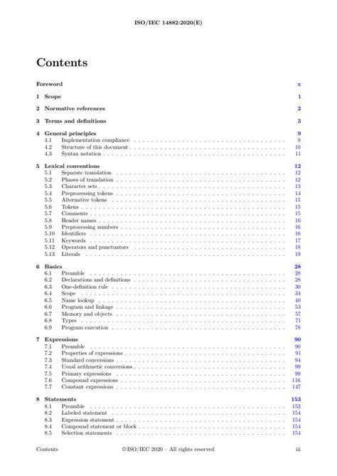 ISO IEC Programming Languages C