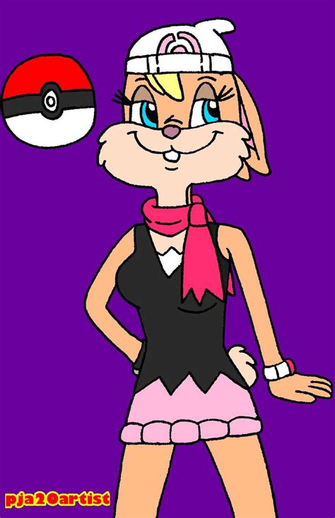 Lola Bunny As Pokemon Trainer Dawn By Pja Productions On Deviantart