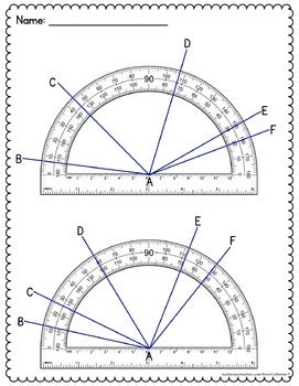 Measuring Angles Task Cards By Catherine S Teachers Pay Teachers
